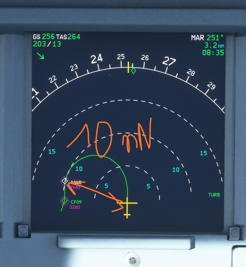 [BUG] Erroneous distance on PFD · Issue #1495 · flybywiresim/aircraft ...