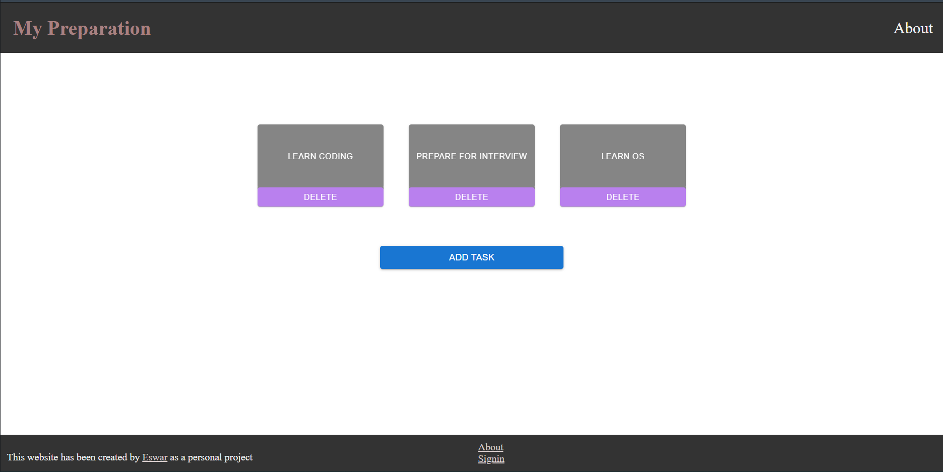 GitHub - eswar-sriram/mypreparation