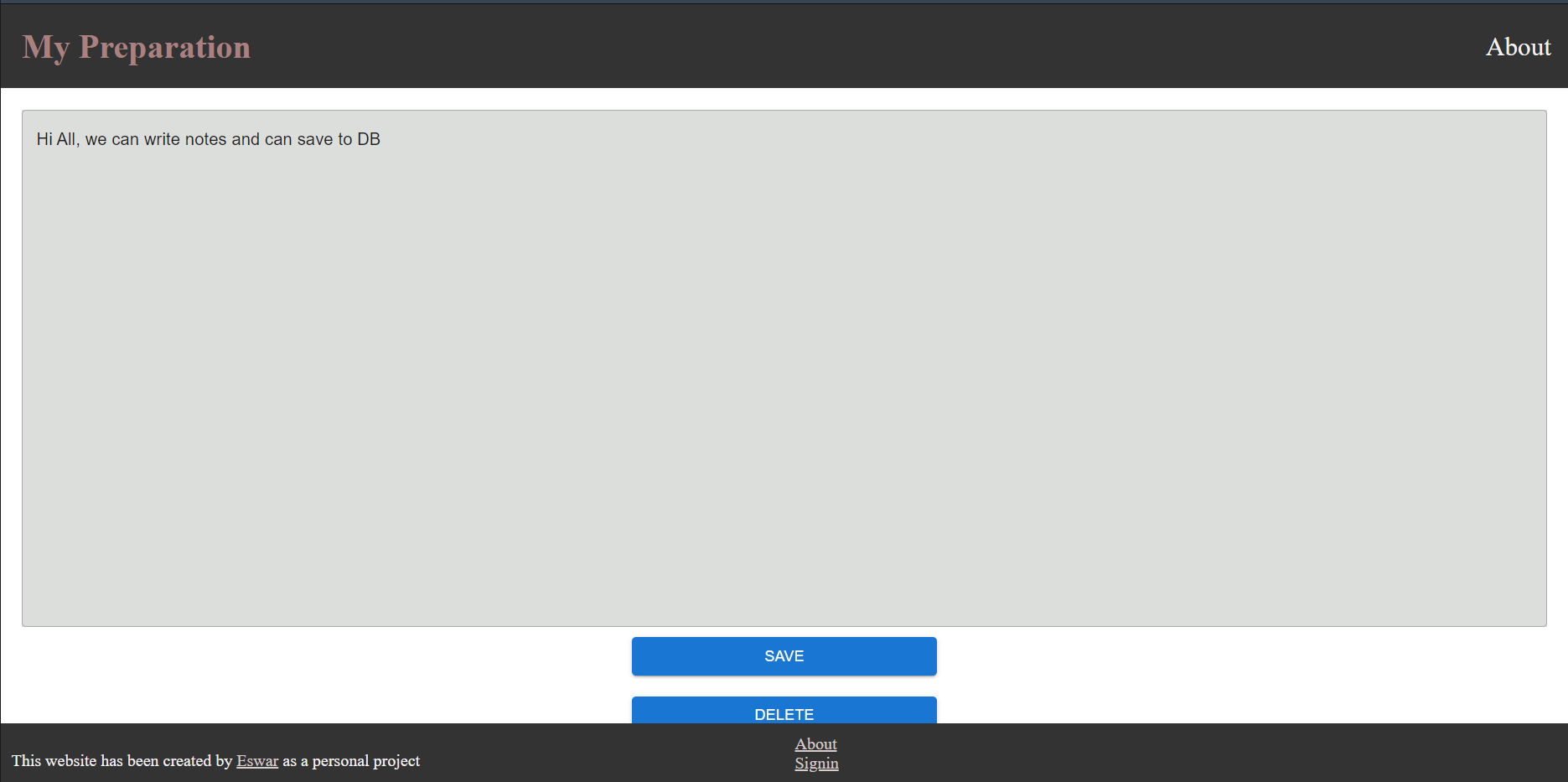 GitHub - eswar-sriram/mypreparation