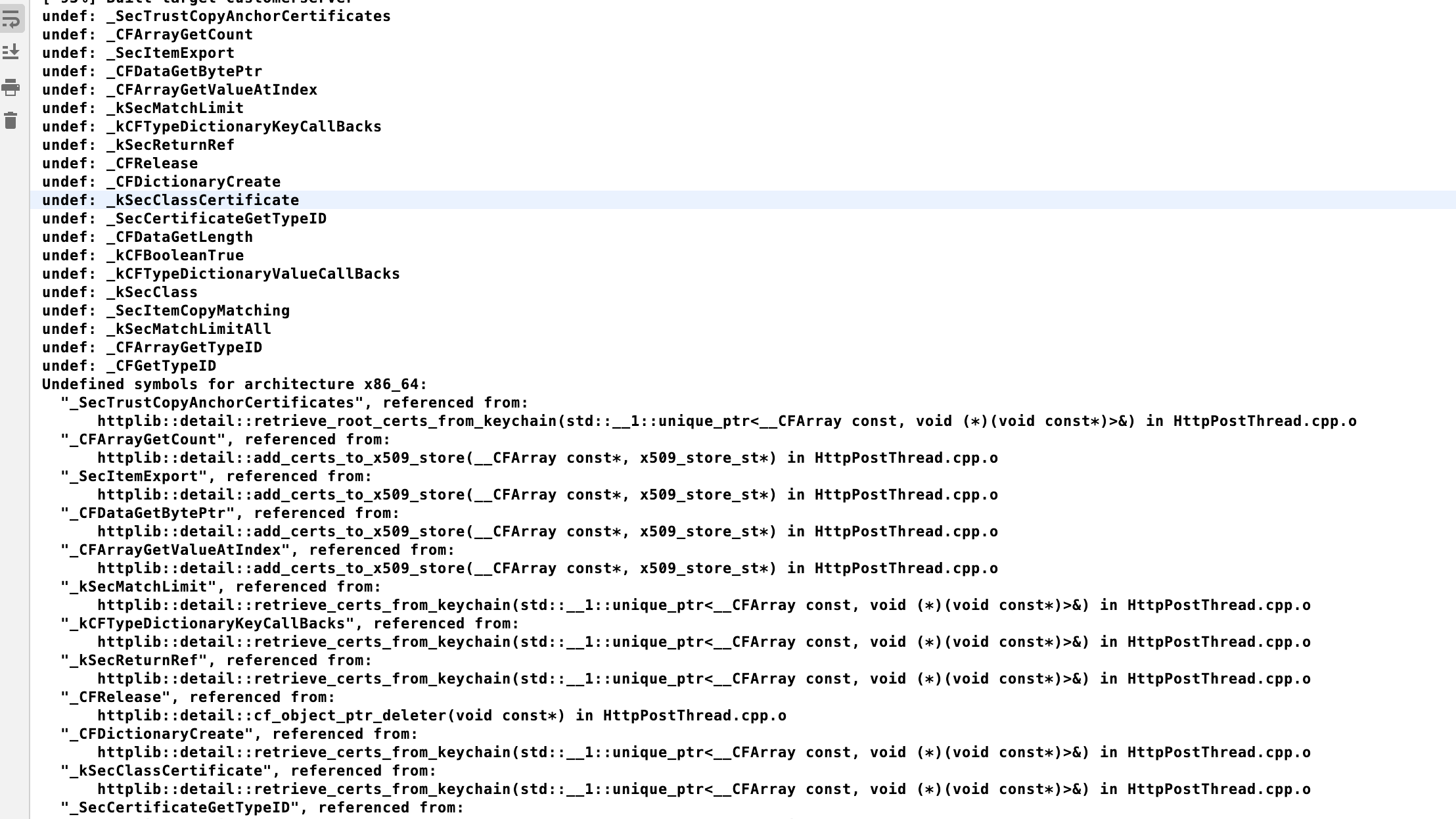 The Lastest Version Can Not Link Some Func In Macos · Issue 1522 · Yhirose Cpp Lib · Github