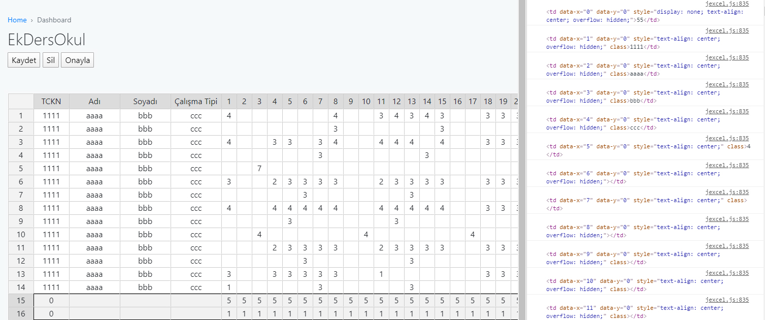 getJson(true) return null [] array · Issue #779 · jspreadsheet/ce · GitHub