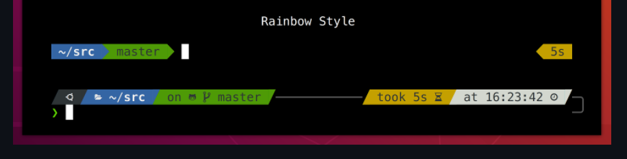 Frame colors are all the same for powerlevel10k rainbow · Issue #2087 · romkatv/powerlevel10k ...