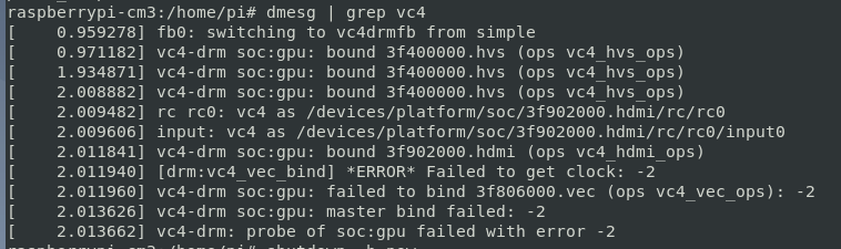 Kernel 5.10.78 bug with vc4-kms-v3d on Raspberrypi cm3+ · Issue #957 · agherzan/meta-raspberrypi ...
