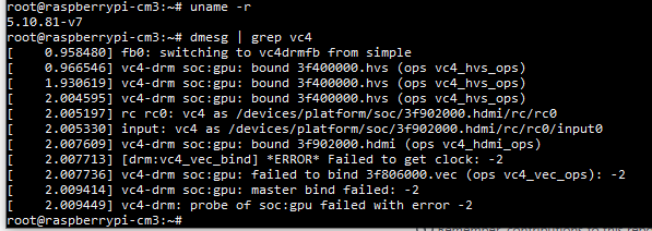 Kernel 5.10.78 bug with vc4-kms-v3d on Raspberrypi cm3+ · Issue #957 · agherzan/meta-raspberrypi ...