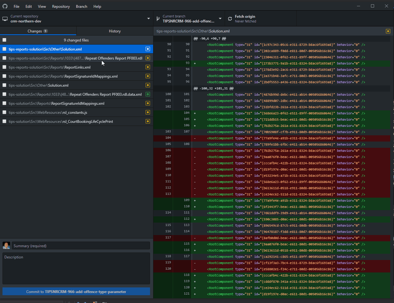 Cannot Commit Individual Lines If File Is Viewed After The Diff Is Too Large Message · Issue