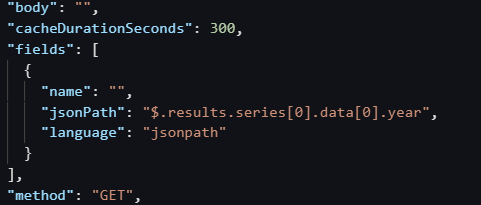 Query inspector running forever, no data shown · Issue #330 · grafana/grafana-json-datasource ...
