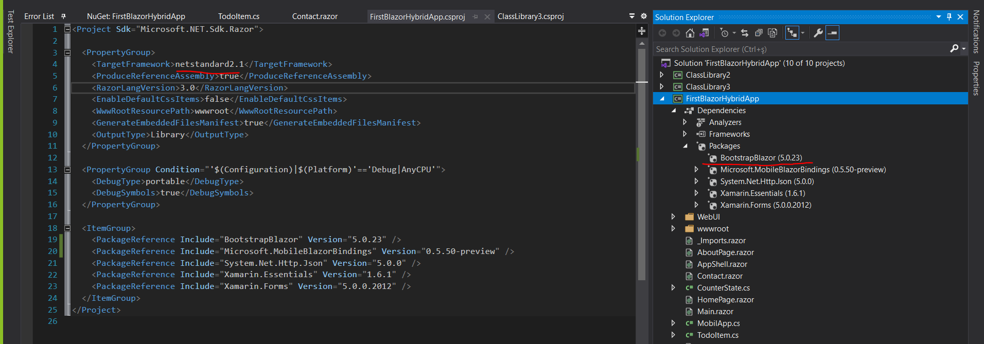 Unable To Reference To Net Standard 21 · Issue 83 · Dotnetcorebootstrapblazor · Github