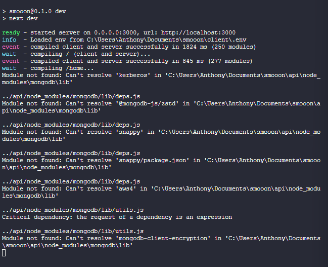 Monoogse throws these errors when I run the dbConnect function · Issue #119 · safak/youtube · GitHub