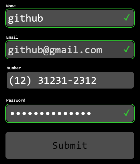 Github Itsyoboygod Form Validation This Is A Form Validation Project