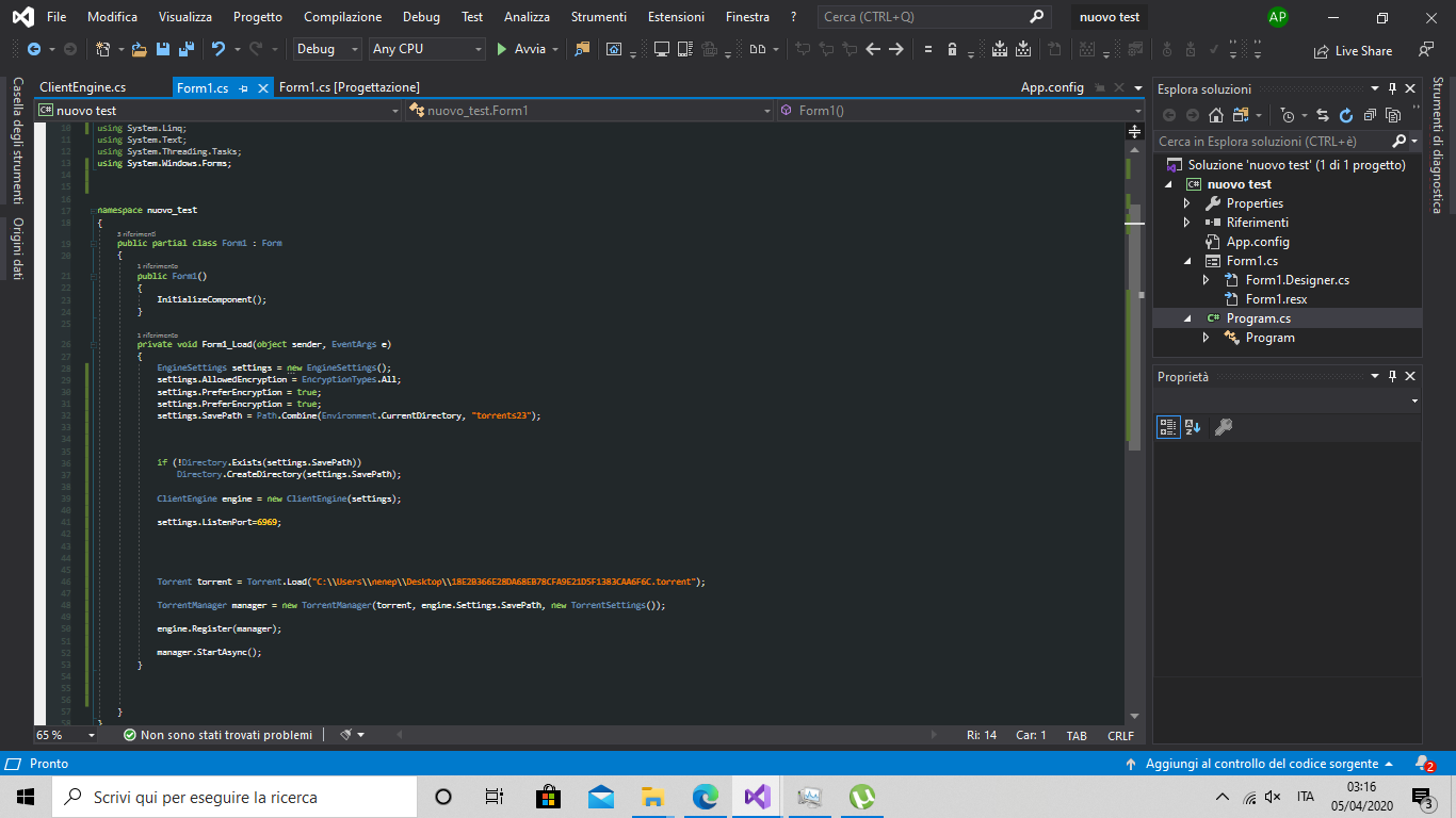 exceptions · Issue #284 · alanmcgovern/monotorrent · GitHub