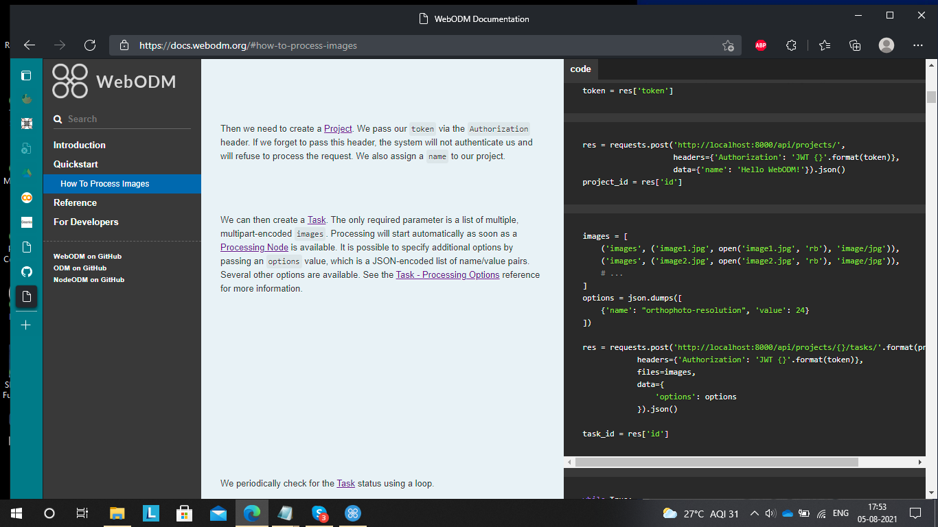 Dynamic 'Share' link genration · Issue #1032 · OpenDroneMap/WebODM · GitHub