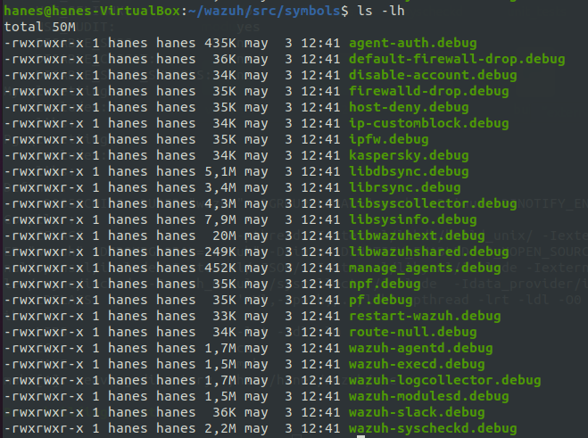 Wazuh core dump enabling and analysis - exploratory session · Issue #13315 · wazuh/wazuh · GitHub