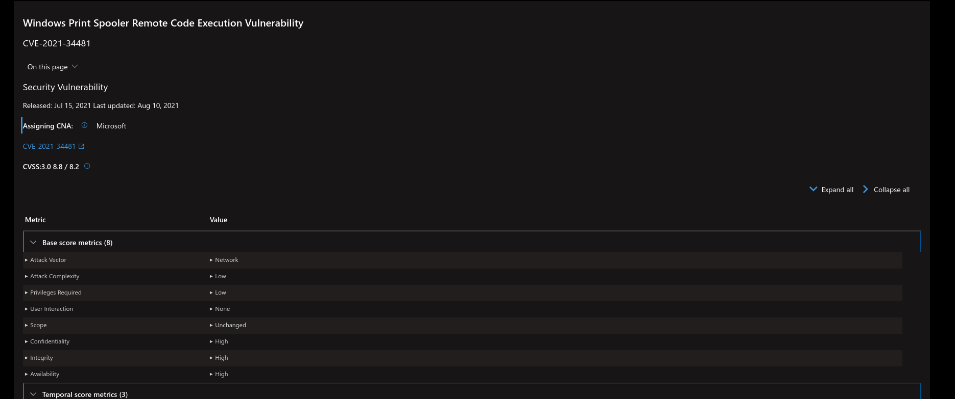 Vulnerability detector for Windows agents not detect operating system vulnerabilities. · Issue ...
