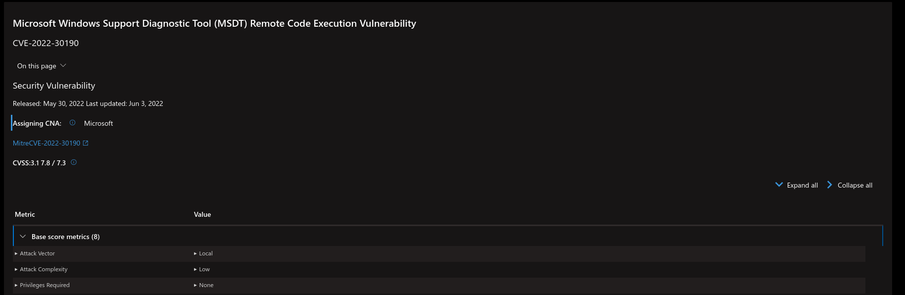 Vulnerability detector for Windows agents not detect operating system vulnerabilities. · Issue ...