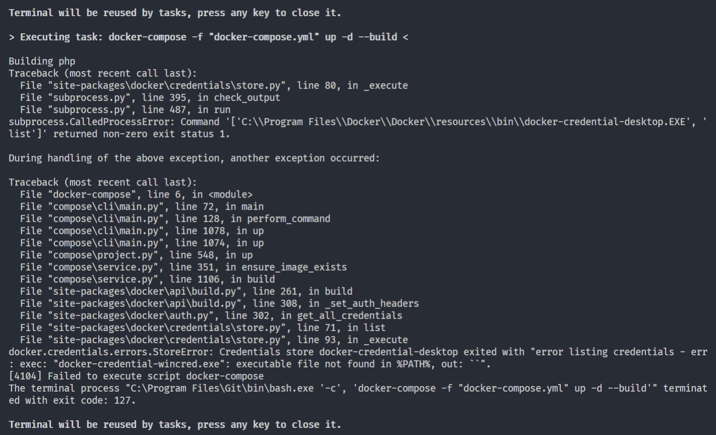 Erro comando compose up - Docker · Issue #272 · iurygdeoliveira/novos ...