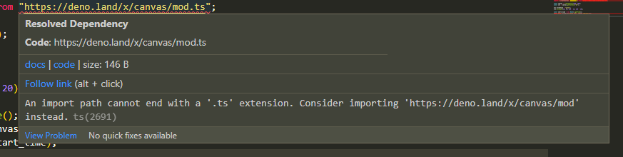 Extension doesn't work properly under VSCode 1.64 and Windows · Issue #620 · denoland/vscode ...