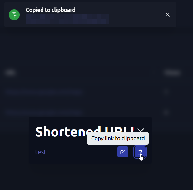 Bug: URL shortener not copying URLs properly · Issue #344 · diced/zipline · GitHub