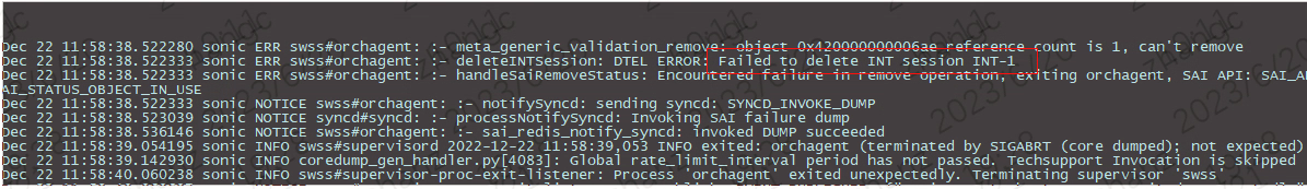 [DTEL] DTEL INT session set action FAIL · Issue #15564 · sonic-net/sonic-buildimage · GitHub