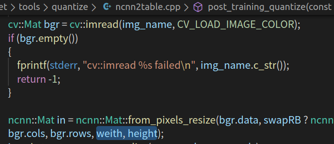 ncnn2table InnerProduct::forward 报段错误 Segmentation fault · Issue #1434 · Tencent/ncnn · GitHub