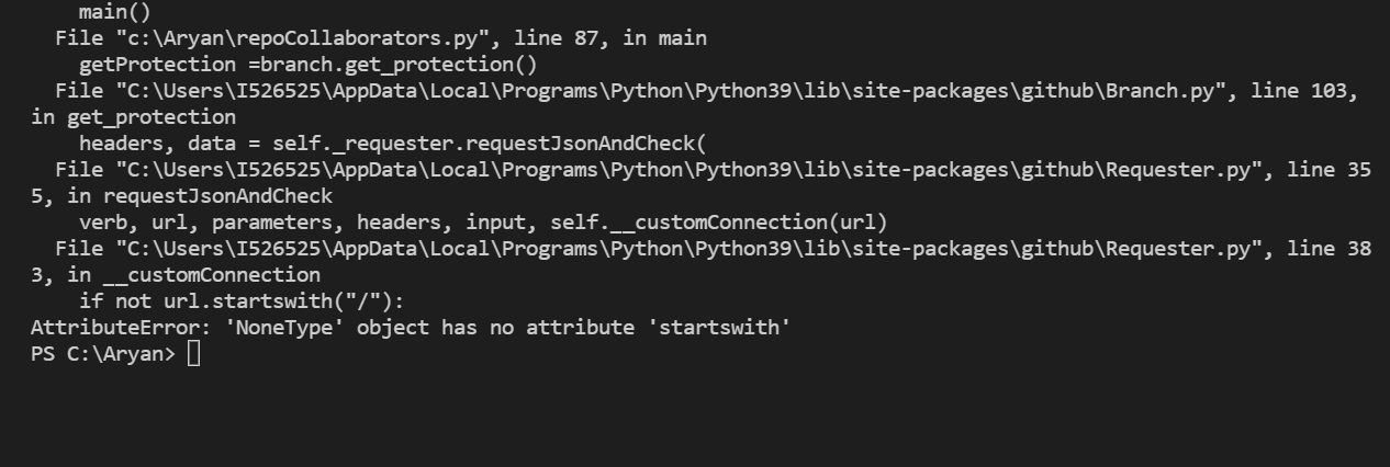 how to get branch protection rules/ or branch protection · Issue #2091 · PyGithub/PyGithub · GitHub