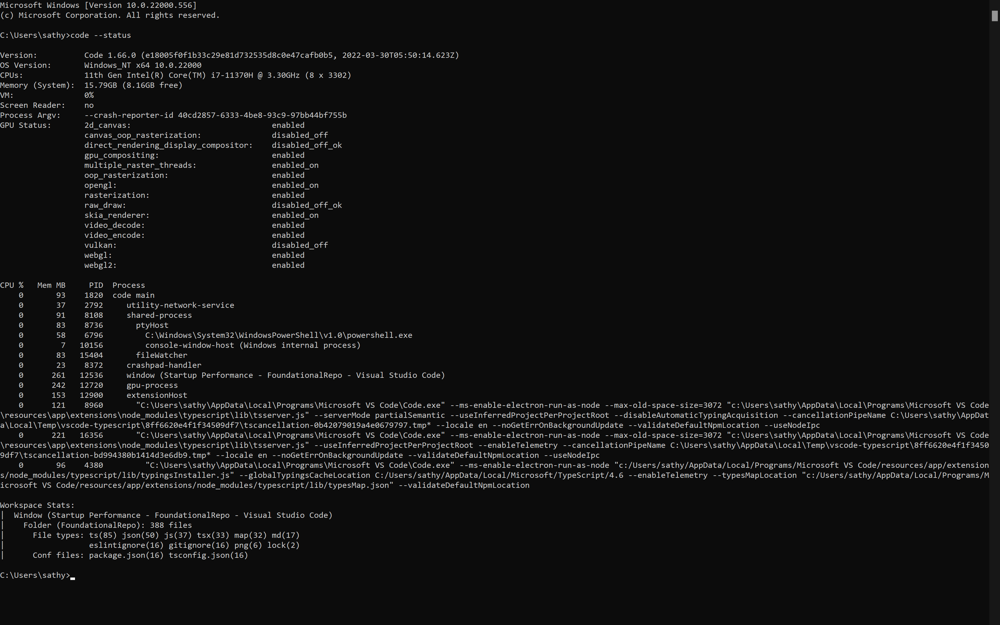 Vs code peformance issue · Issue #146570 · microsoft/vscode · GitHub