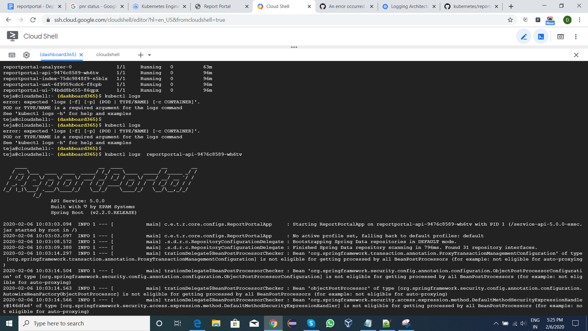 An error occurred while connecting to server: Network Error · Issue #88 · reportportal ...