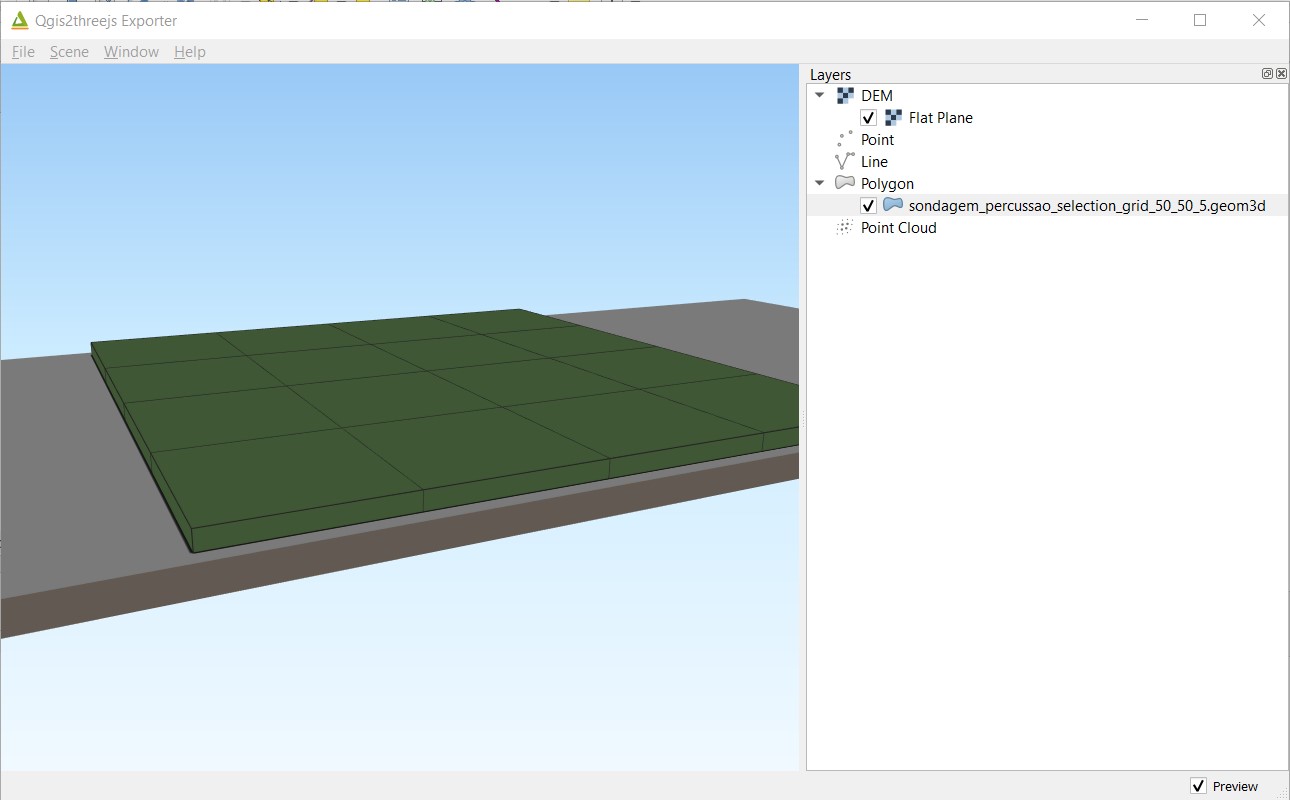 Polyhedral Surface Z fixed on elevation 0 · Issue #224 · minorua/Qgis2threejs · GitHub