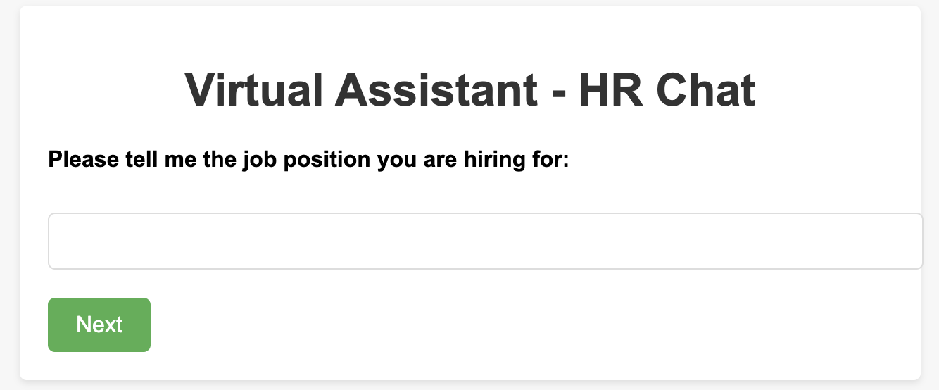 GitHub - behdad13/chatbot_HR: HR-ChatBot - Streamlining Job Description Creation: Empowering HR ...