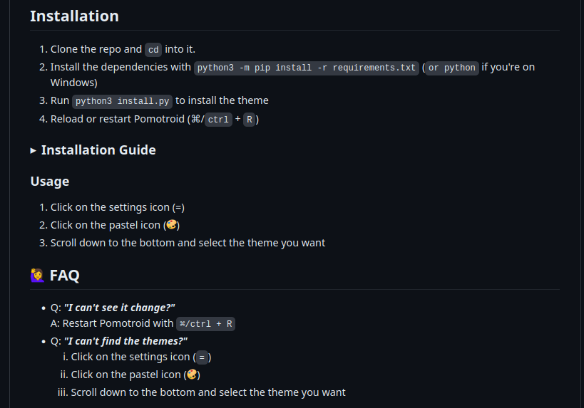 🍅 Pomotroid · Issue #2011 · catppuccin/catppuccin · GitHub