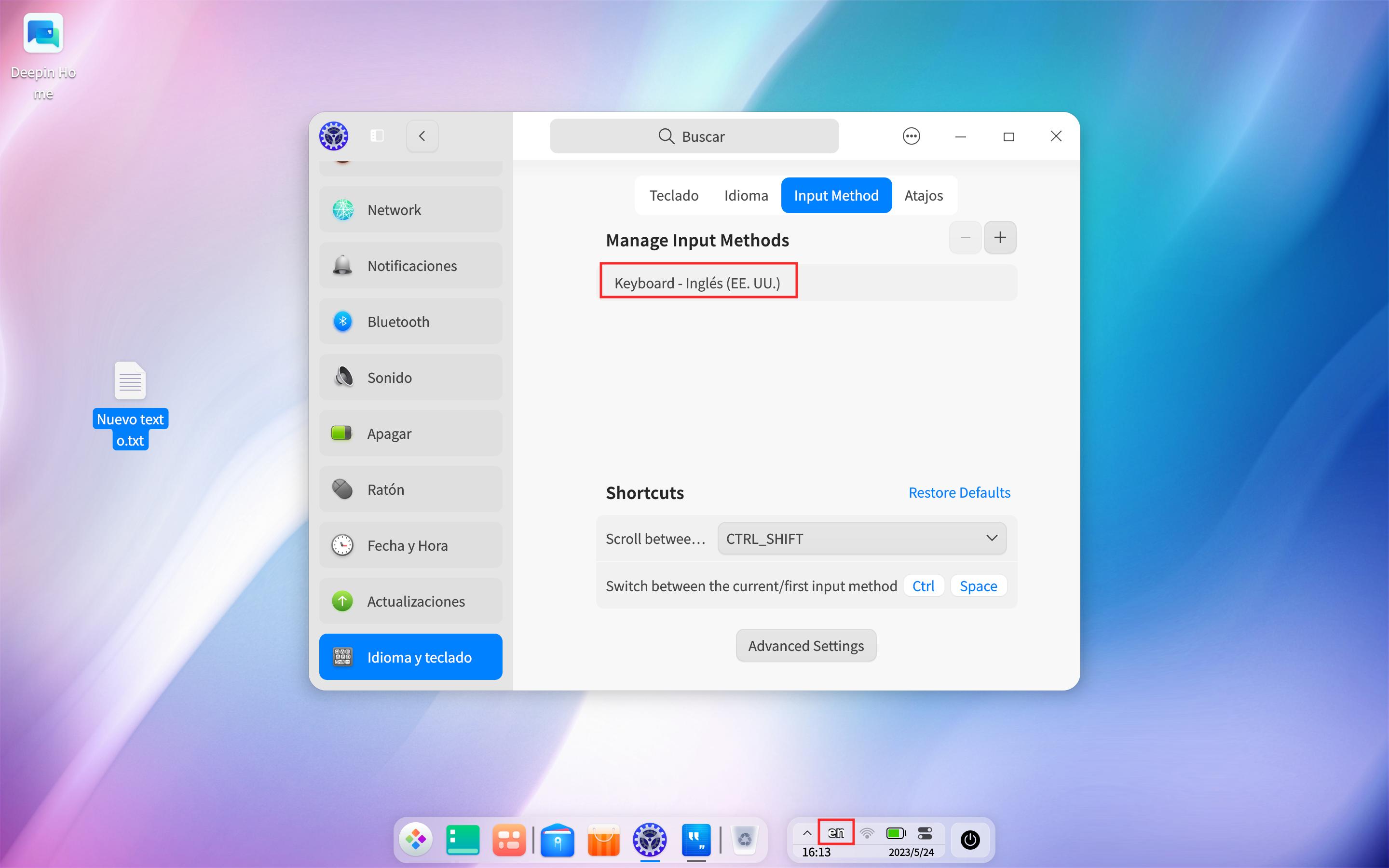 【deepin_V23_beta2】【一般】【有空】【github反馈】【输入法】安装系统时语言选择“西班牙语”,默认输入法却为英文输入法 · ... 【deepin_V23_beta2】【一般】【有空】【github反馈】【输入法】安装系统时语言选择“西班牙语”,默认输入法却为英文输入法 · ...