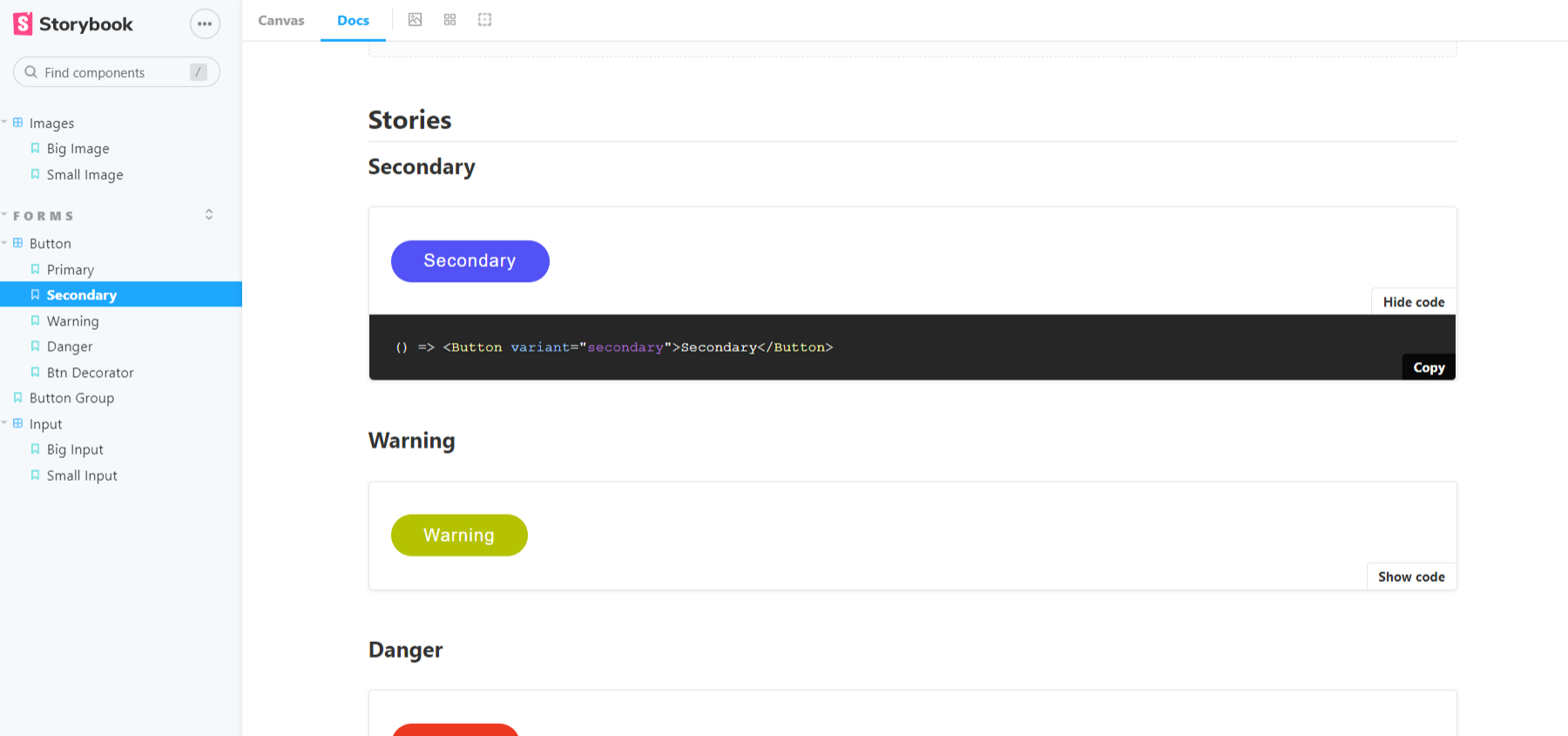 GitHub - chroma-support/storybook-design-test: Testing Storybook UI