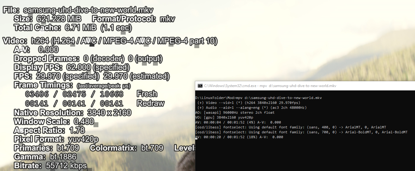 Stats Display Problem After Commit f665149fc8 · Issue #8775 · mpv-player/mpv · GitHub