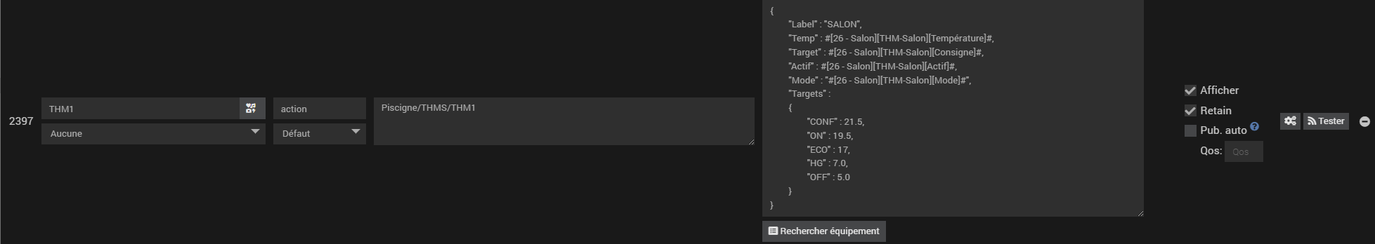 GitHub - Serge-IZOARD/Thermostats-Manager: Manager for 6 Thermostats via MQTT exchange (JEEDOM)