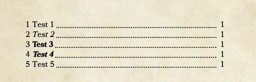 Editor Table Of Contents Whitespace Removed Between Numbering And Title · Issue 2485 