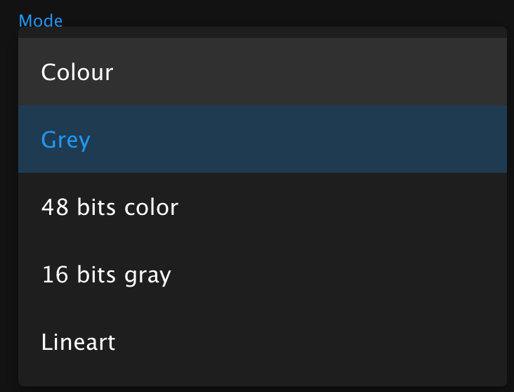 `--mode` ignored if before `--source` (Grayscale scan results in color) · Issue #573 · sbs20 ...
