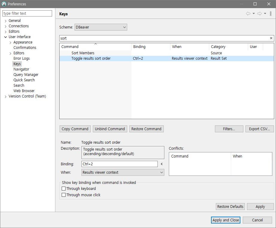 Improvements to the "Toggle results sort order" command execution · Issue #19091 · dbeaver ...