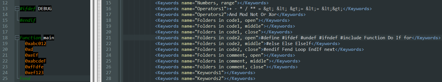 Notepad++ User Defined Language to HEX numbers · Issue #10335 · notepad-plus-plus/notepad-plus ...