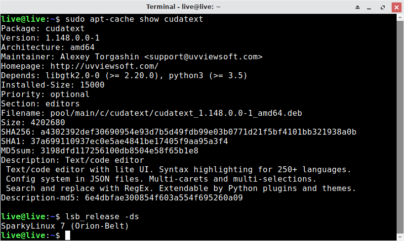 add CudaText to "apt" in Debian? · Issue #2858 · Alexey-T/CudaText · GitHub