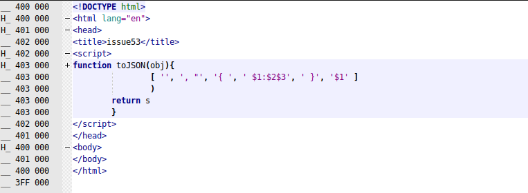 JS Parsing 2 & Block · Issue #53 · ScintillaOrg/lexilla · GitHub