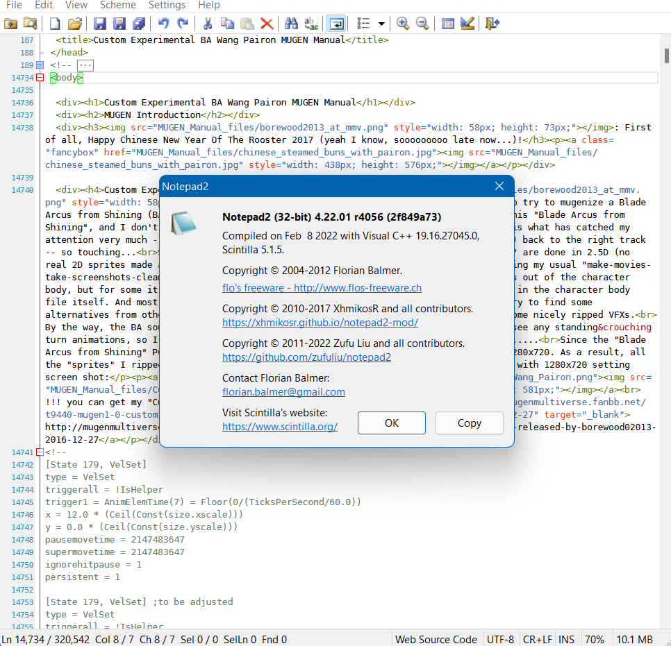 Crash while deleting text · Issue #10193 · notepad-plus-plus/notepad ...