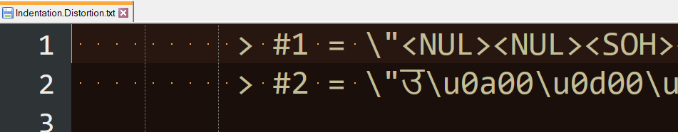 Indentation distortion · Issue #11524 · notepad-plus-plus/notepad-plus ...