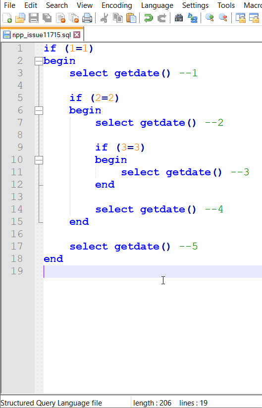 Incorrect mapping for BEGIN and appropriate END keyword · Issue #11715 ...