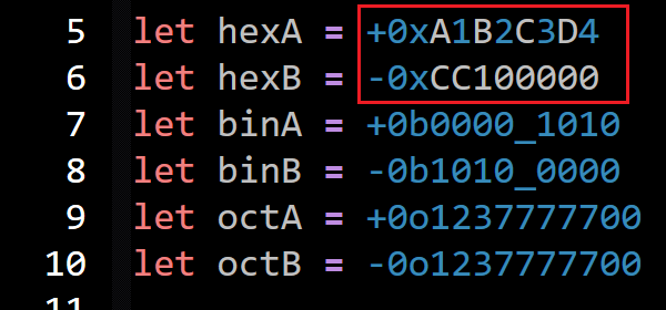F#: Signed integer literals are always lexed as decimal · Issue #110 · ScintillaOrg/lexilla · GitHub