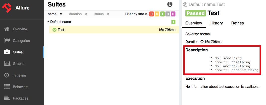 Bug with markdown description · Issue #582 · allure-framework/allure2 · GitHub