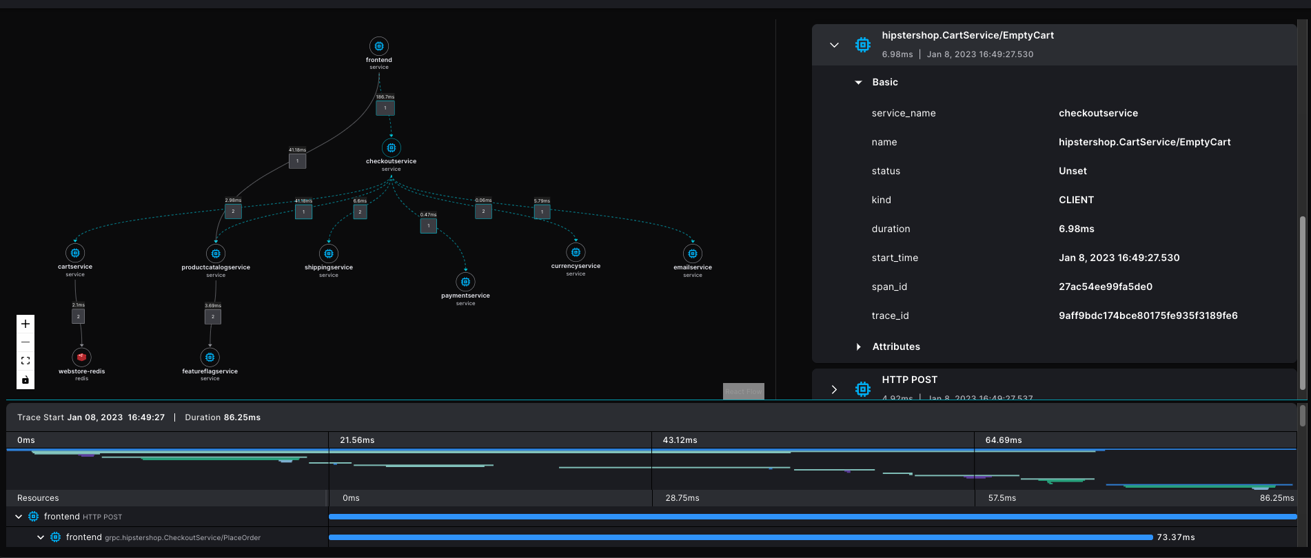 🐞 Trace view: no specific span context when having too many spans · Issue #952 · teletrace ...