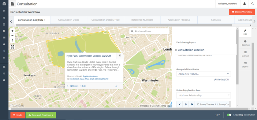 Consultation Relate Related Application Area Does Not Work · Issue 800 · Archesprojectarches