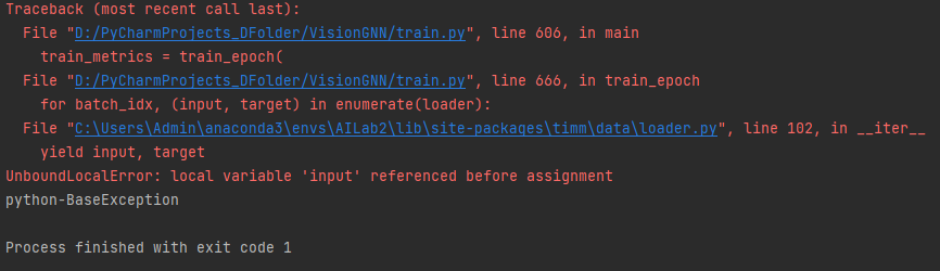Training Error on ViG · Issue #220 · huawei-noah/Efficient-AI-Backbones · GitHub