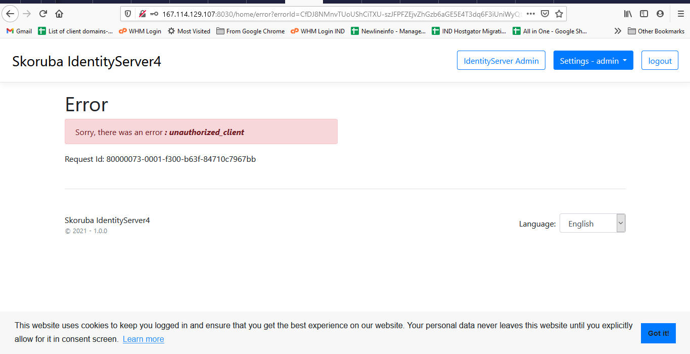 Welcome To Identityserver4admin Discussions · Skoruba Identityserver4admin · Discussion 765