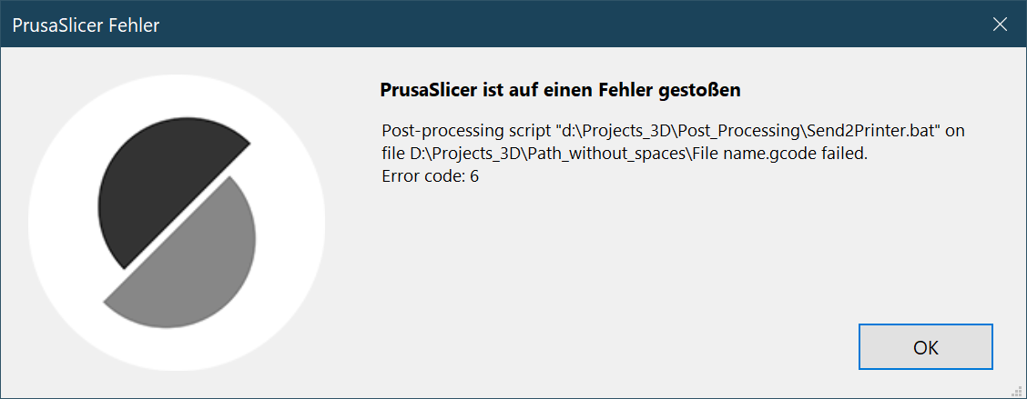 Accept blanks in gcode file path at post processing scripts · Issue #3335 · prusa3d/PrusaSlicer ...