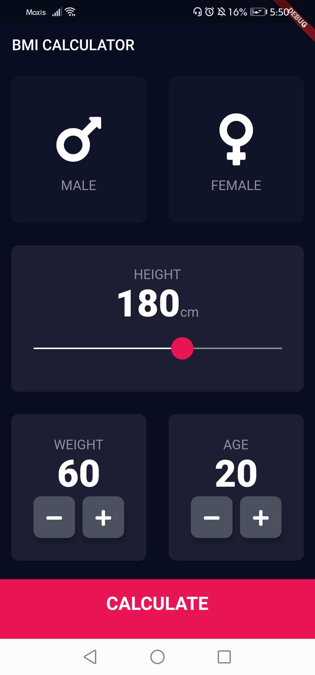 GitHub - SoftRahmat/Bmi-calculator-flutter: BMI calculator with amazing user interface using ...